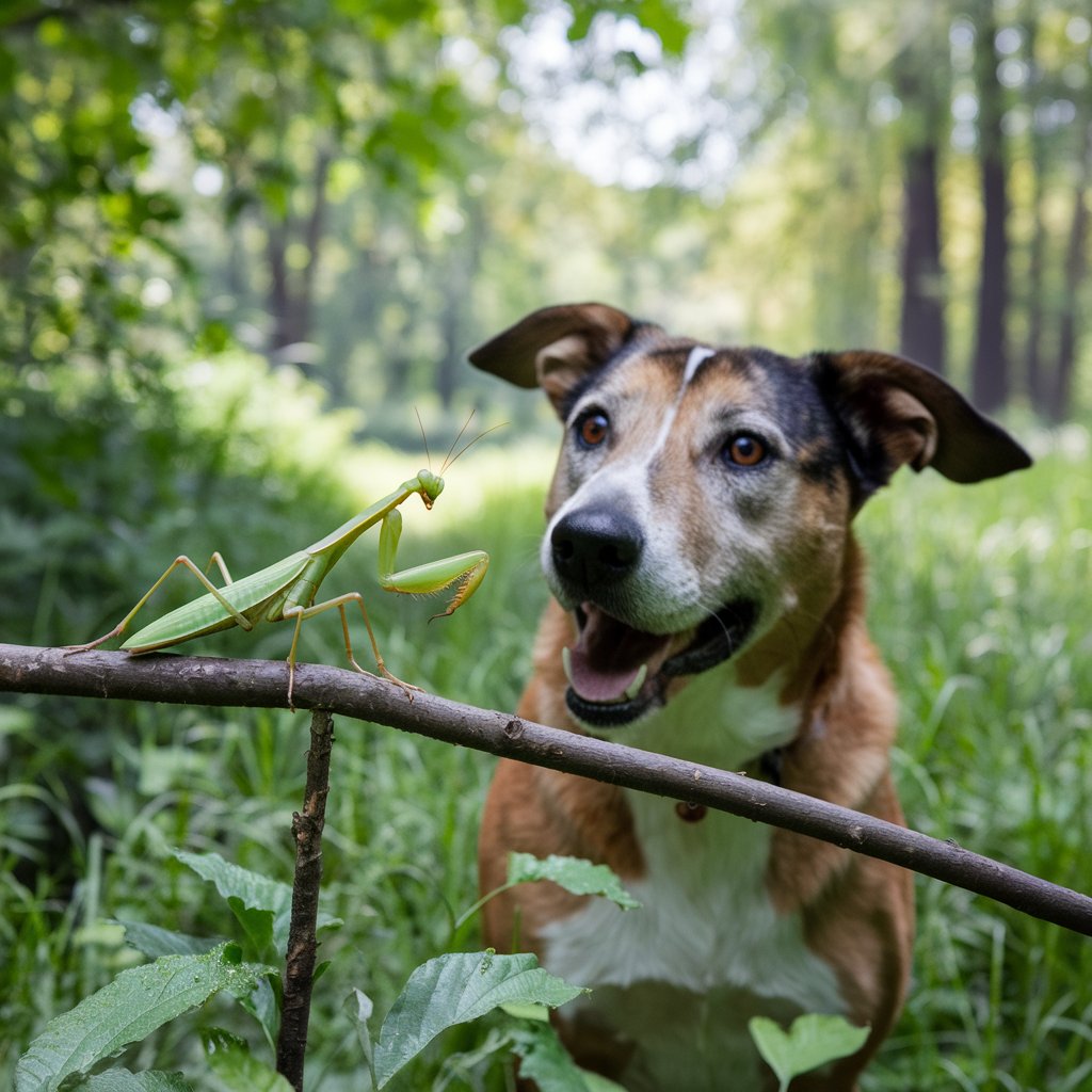 Are Praying Mantis Poisonous To Dogs?