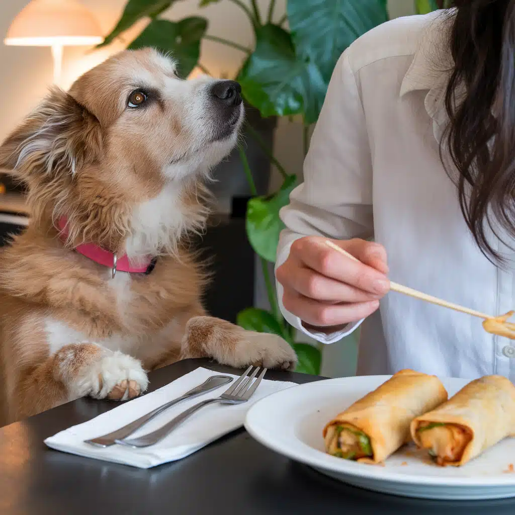 Can Dogs Eat Egg Rolls?